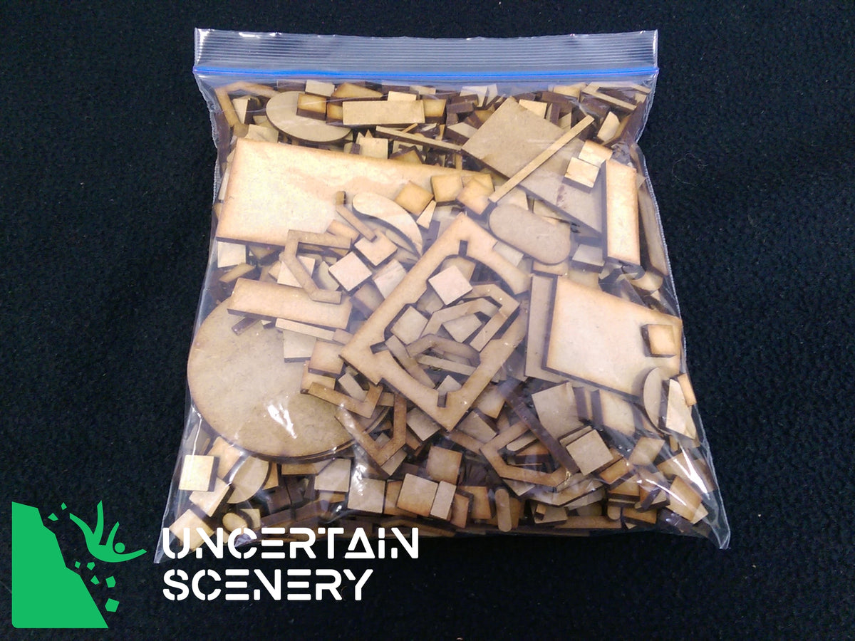 Random MDF Shapes – Uncertain Scenery