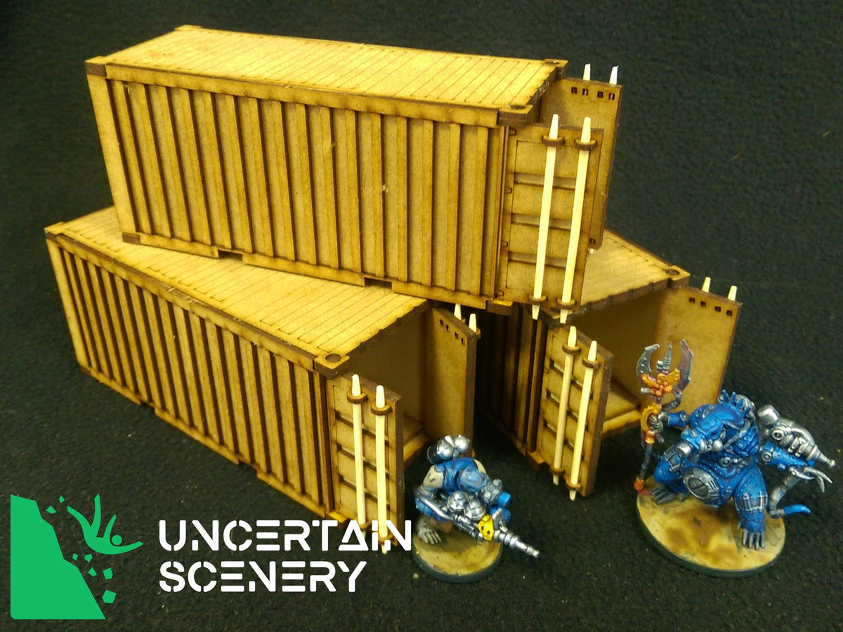 20ft Shipping Containers (x3) – Uncertain Scenery