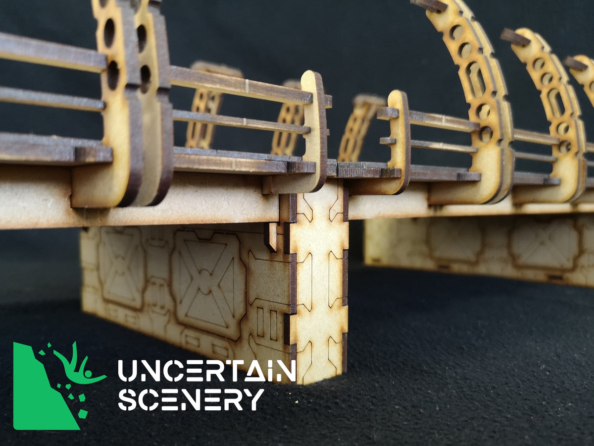 28mm Mega Motorway Overpass Set – Uncertain Scenery